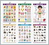 CH6001 - Early Learning Educational Charts set for Kids Size-50X71CM ...